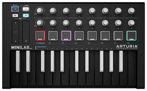 Arturia Reissues Sleek Limited Edition Inverted MiniLab MkII