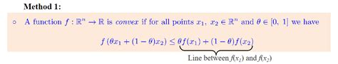 Solved Problem Use Any Of The Two Definitions Of Convex Chegg