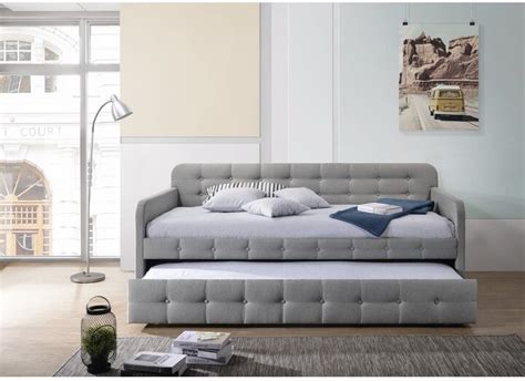 Home Fulham Upholstered Daybed With Trundle Shopstyle Bunk Beds And Lofts