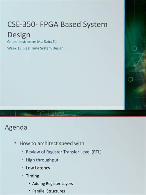w13l18 real time system design 1 pdf latency engineering