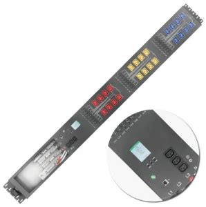 Smart Snmp IP PDU C19 Socket 24 Way 160A Intelligent Remote Control Sub Control Power