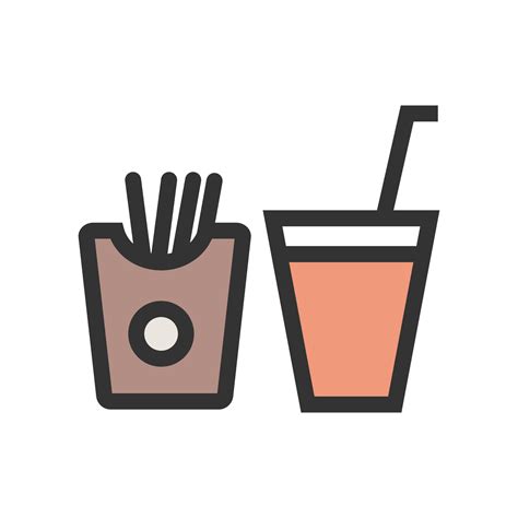 Fast Food Filled Line Icon 8631309 Vector Art At Vecteezy