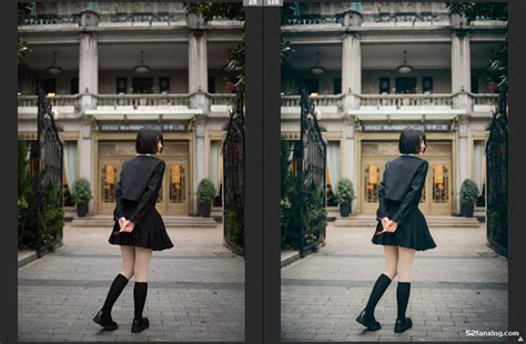 日系小清新古风唯美少女风写真lr预设第六期附赠原片繁星摄影