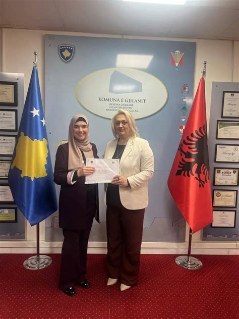 Nënkryetarja E Komunës Leonora Morina Bunjaku Nderon Me Mirënjohje Hava
