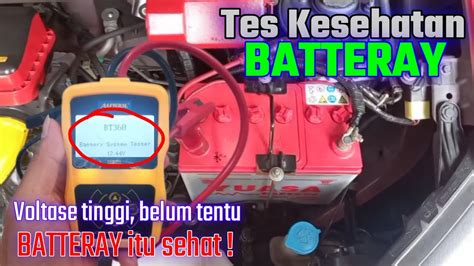 Cara Mengecek Kesehatan Batterai Mobil Cara Menggunakan Alat Cek