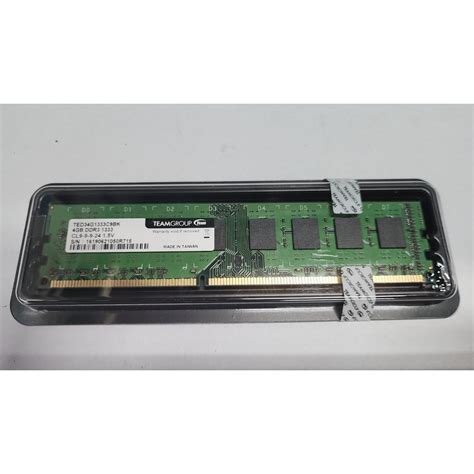 含稅 十銓全新終保 Ddr3 1333 4gb 桌上型記憶體 05r032 蝦皮購物