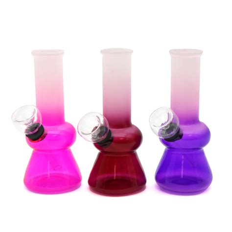 5 Frosted Mini Water Pipe Triangle Base Infyniti Scales