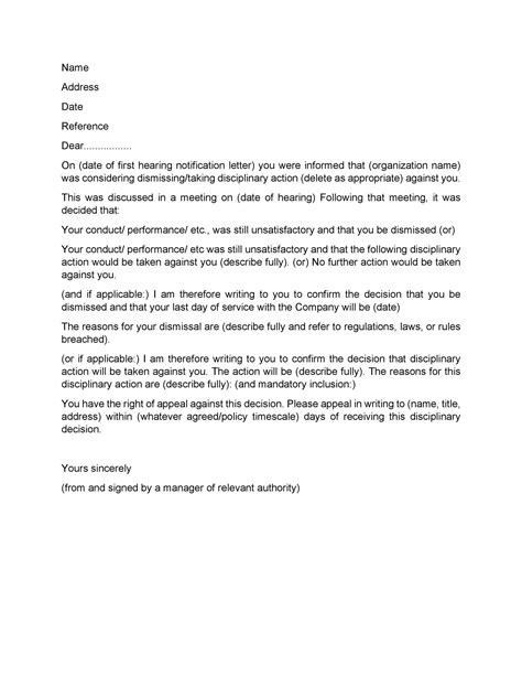35 Perfect Termination Letter Samples [lease Employee Contract]