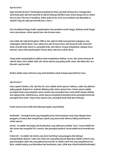 Apa Itu Linux Pdf