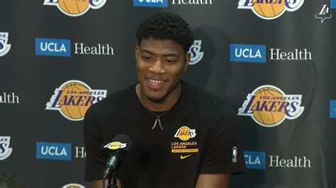 Rui Hachimuras Introductory Press Conference After Joining The Los