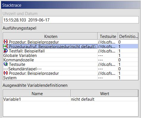 Veni Vidi Variavi Variablenverwendung QF Test