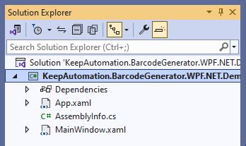 How To Generate Barcodes In A Wpf App Using C Barcode Generator Library Free Download No Font