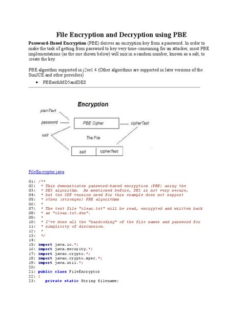 file encryption and decryption using pbe pdf cryptography key