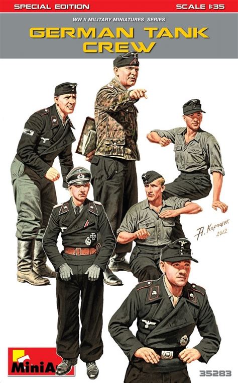 MiniArt Wehrmacht Panzerbesatzung Spezial Edition 1 35 Traudls Modellbau