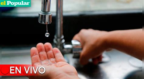 Corte De Agua Sedapal Hoy Lunes 5 De Junio Del 2023 Estos Son Los