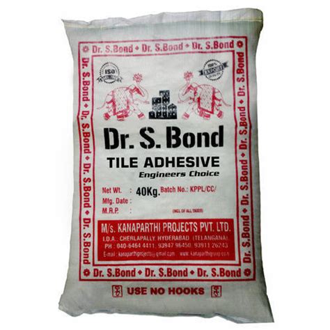 Tile Adhesive Premium Quality Formula High Performance Versatile Applications Eco Friendly