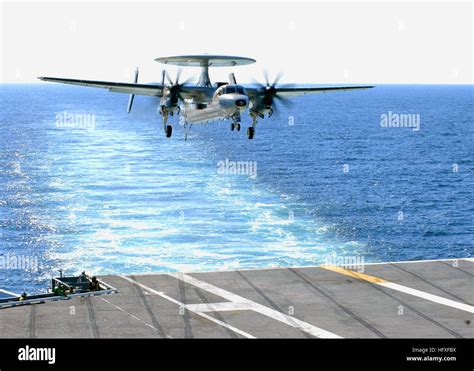 Carrier Airborne Early Warning Squadron One Two One Hi Res Stock