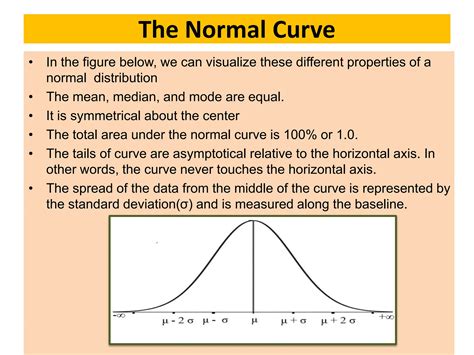 Normal Distribution Standard And Nonstandard Curve Ppt Physics Science