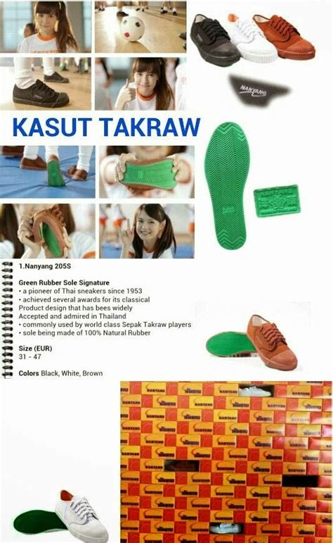 Kasut Sepaktakraw Nanyang And Breaker Kualiti Kasut Nanyang