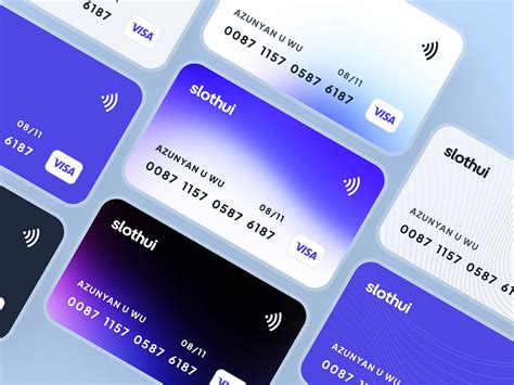Credit Card Ui Designs Themes Templates And Downloadable Graphic