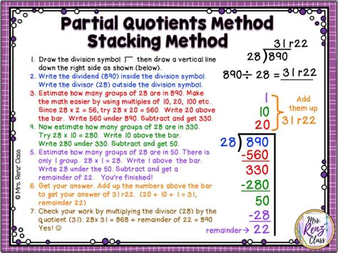 Division With Partial Quotient Calculator