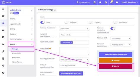 Archiving Deleting Unarchiving And Restoring Clients