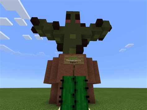 Kawaii Cactus Build My Thing [1] Minecraft Amino