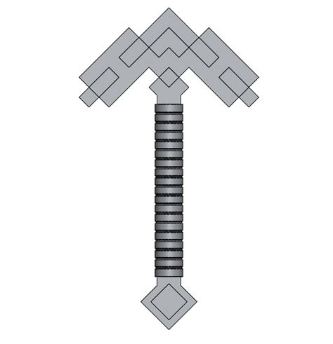 Minecraft Pickaxe Png