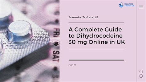Calaméo A Complete Guide To Dihydrocodeine 30 Mg Online In Uk