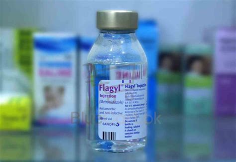 Flagyl Injection Blue Cart