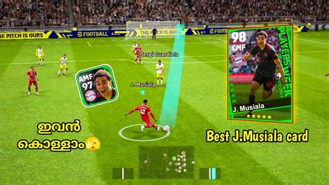 Reviewing Potw J Musiala Card In Efootball Mobile GamerTec YouTube