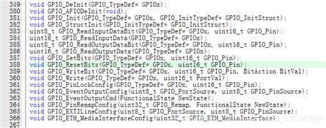 Stm32 固件库外设 Gpio 讲解（关于 Gpio 寄存器讲解）gpioa与gpiob的区别 Csdn博客