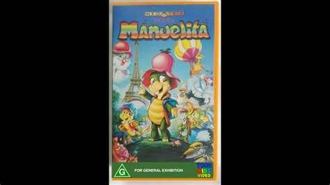 Opening To Manuelita 2002 Vhs Toonlandia Youtube