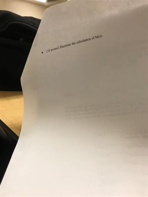 Solved For The Algorithm On Below Answer The Following