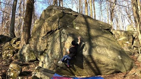 The Dwarf V5 NJ Sourlands Bouldering Half Moon YouTube