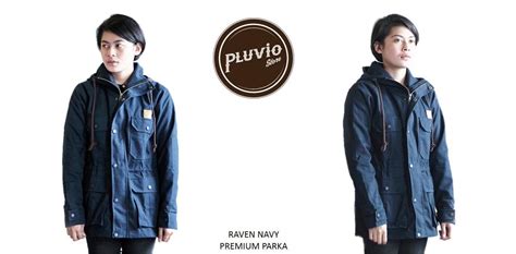 Pluvio Store On Twitter READY STOCK Raven Navy Premium Parka