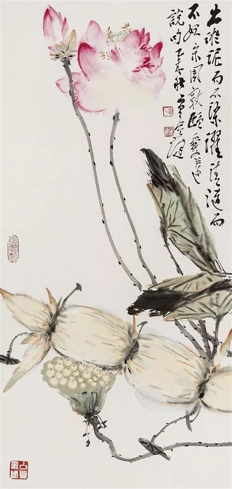 中國當代國畫名家之沒骨畫大賞 每日頭條
