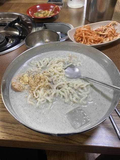 콩국수엔 설탕 Or 소금 음식여행 에펨코리아