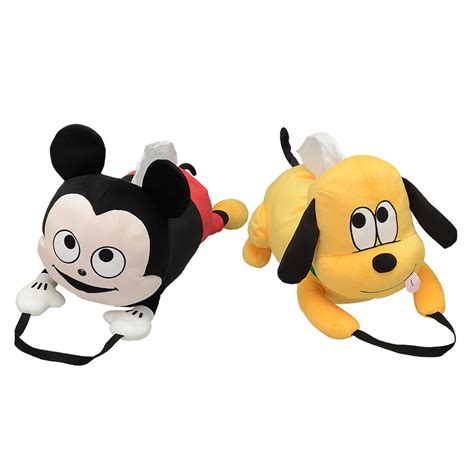 ミッキー＆プルートデザイン！セガプライズ ディズニー「にしむらゆうじ画♪プレミアム2wayティッシュボックスカバー」 ディズニーアンテナ