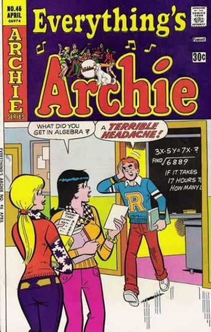 Everythings Archie No 46 April Archie Veronica And Betty