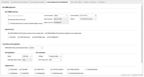 Xilinx的ip核gtx的配置xilinx Gtx Csdn博客