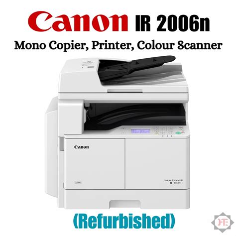 Canon IR N With Auto Duplex Mono Copier Printer Color Scanner Refurbished Xerox Machine