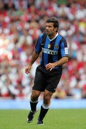 Luis Figo Inter Milan Emirates Cup Editorial Stock Photo Stock Image