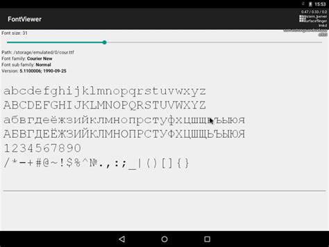 Font viewer APK para Android - Descargar