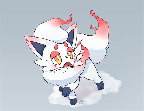171679 Safe Artistpark Horang Fictional Species Hisuian Zoroark