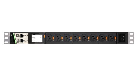 intelligent pdu metered node version 19 inch 1 phase 16a 8 c13
