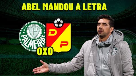 ABEL MANDOU O PAPO AO VIVO PALMEIRAS CLASSIFICADO YouTube