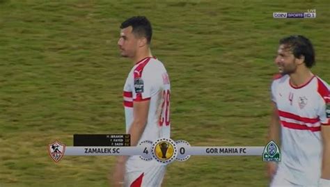 ملخص مباراة الزمالك وجورماهيا 4 0 كأس الكونفيدرالية بطولات