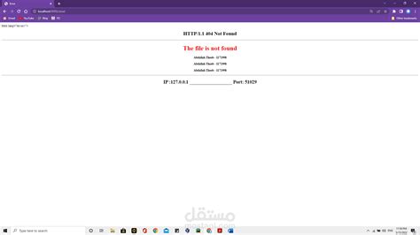 Using Socket Programing Implement A Simple But A Complete Web Server In