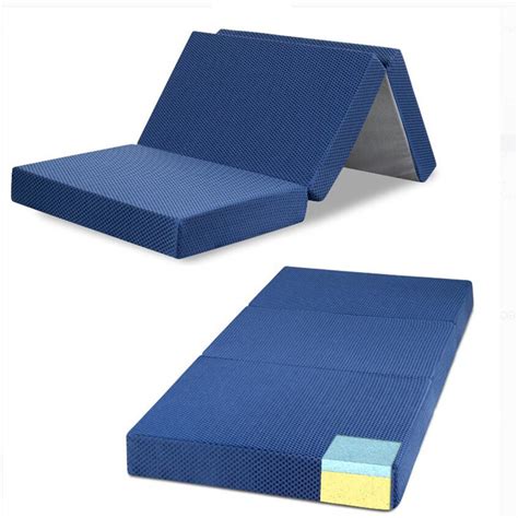 Bed Folding Sponge Mattresses Portable Camping Car Foam Tri Fold
